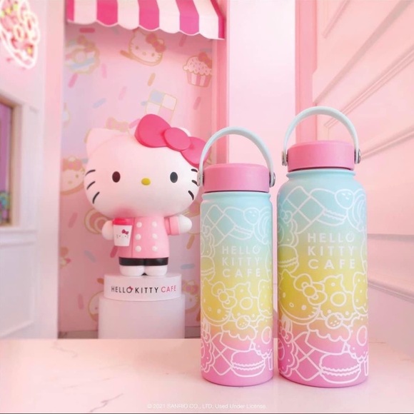 Hello Kitty | Kitchen | Hello Kitty Cafe 32oz Hydro Flask | Poshmark